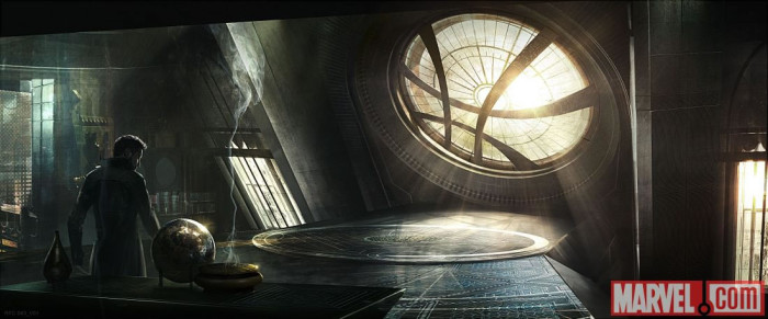 MARVEL RELEASES OUR FIRST LOOK AT THE SANCTUM SANCTORUM OF DOCTOR STRANGE!