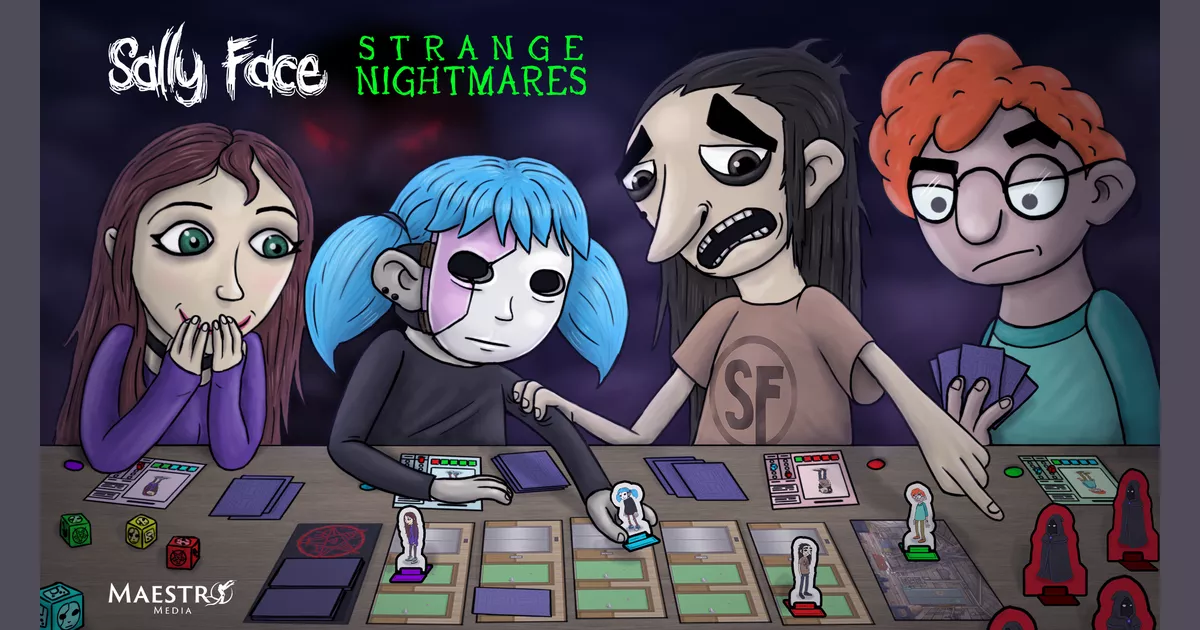 SALLY FACE: STRANGE NIGHTMARES Kickstarter Takes The Video Game to Tabletop