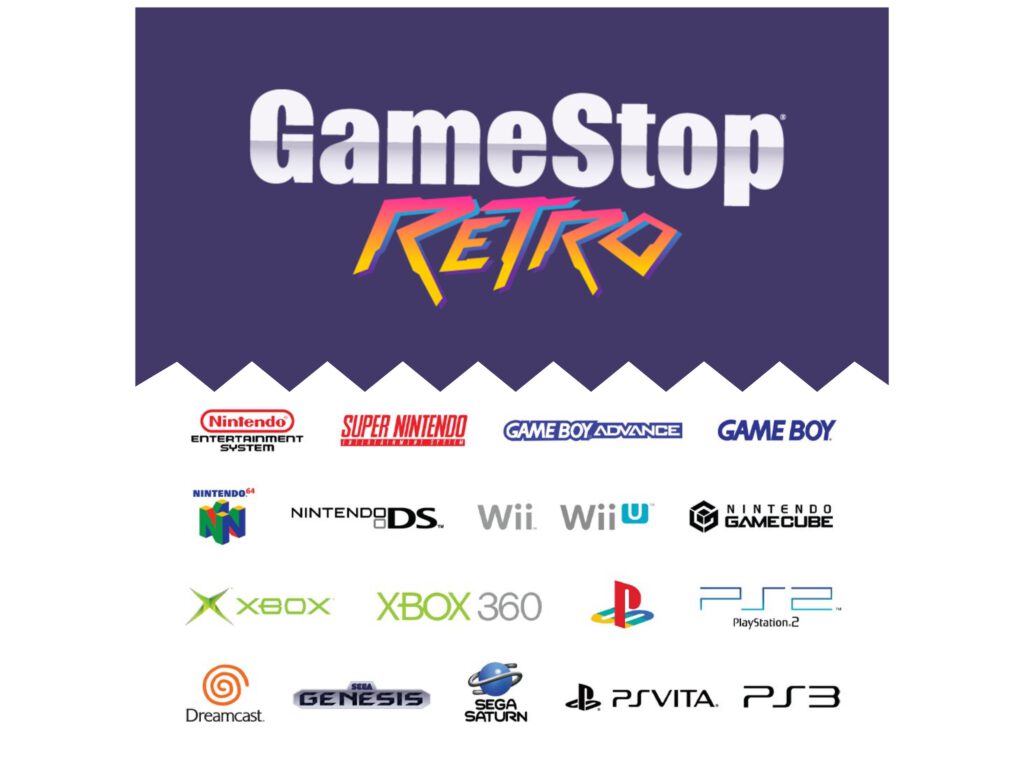 Gamestops that sell retro games store